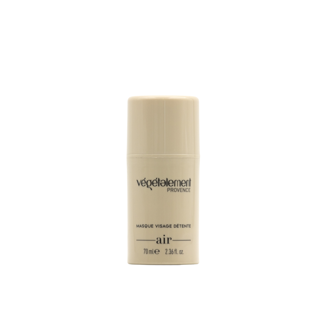 Relaxing Organic Face Mask - AIR - Geranium, Protein, Basil ...